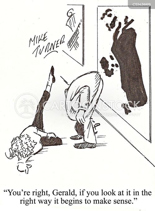 Ink Blot Test Cartoons and Comics - funny pictures from CartoonStock