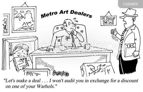 Art Dealer Cartoons and Comics - funny pictures from CartoonStock
