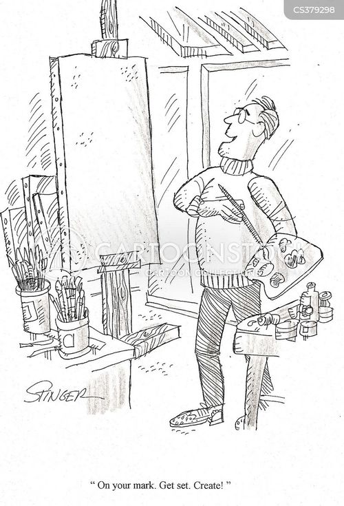 Blank Canvas Cartoons and Comics - funny pictures from CartoonStock