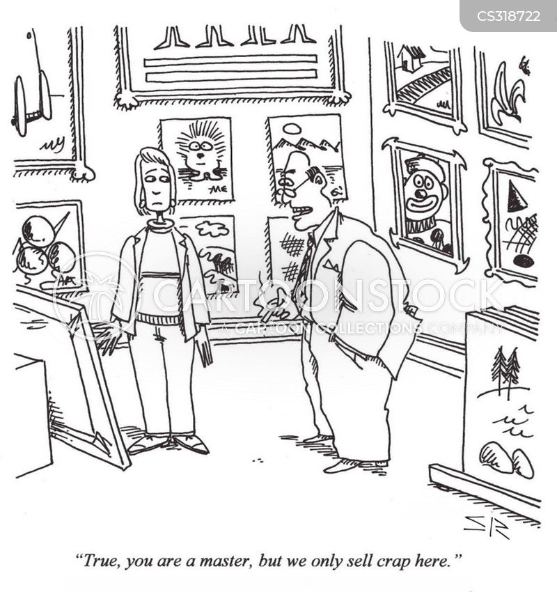 Curator Cartoons and Comics - funny pictures from CartoonStock