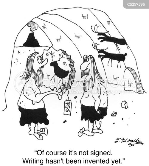 Cave Painter Cartoons and Comics - funny pictures from CartoonStock