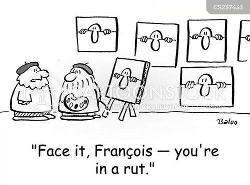 Stuck In A Rut Cartoons and Comics - funny pictures from CartoonStock