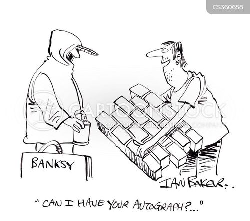 Brick Wall Cartoons and Comics - funny pictures from CartoonStock