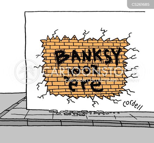 Writing On The Wall Cartoons and Comics - funny pictures from CartoonStock