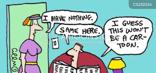 Nothing To Say Cartoons and Comics - funny pictures from CartoonStock