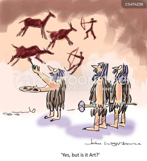 Evolution Of Art Cartoons and Comics - funny pictures from CartoonStock