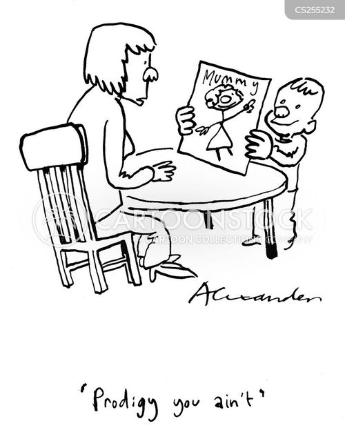 Prodigy Syndrome Cartoons and Comics - funny pictures from CartoonStock