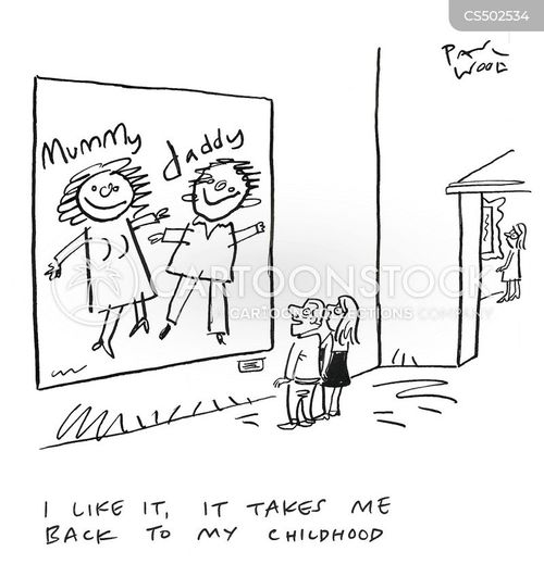 Reliving Childhood Cartoons and Comics - funny pictures from CartoonStock