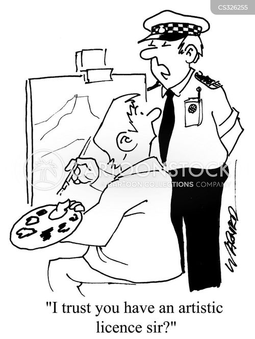 Artistic License Cartoons and Comics - funny pictures from CartoonStock