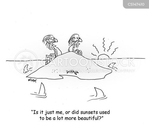 Colorful Sunset Cartoons and Comics - funny pictures from CartoonStock