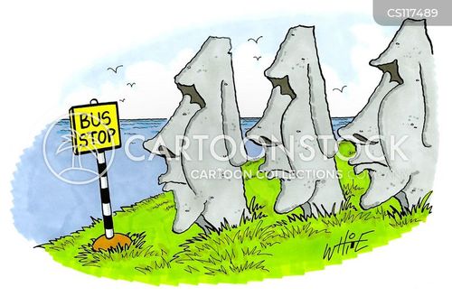 Bus Queue Cartoons and Comics - funny pictures from CartoonStock