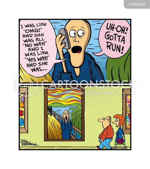 Scream Cartoons and Comics - funny pictures from CartoonStock