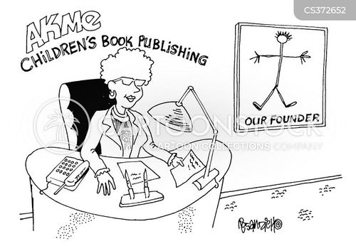 Book Publishing Cartoons and Comics - funny pictures from CartoonStock