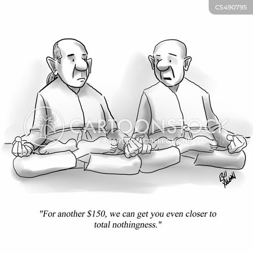 Nothingness Cartoons and Comics - funny pictures from CartoonStock