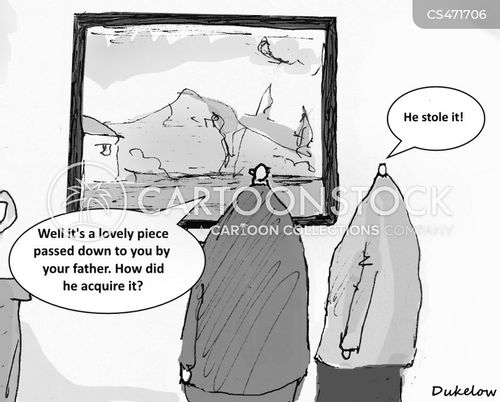 Art Thief Cartoons and Comics - funny pictures from CartoonStock