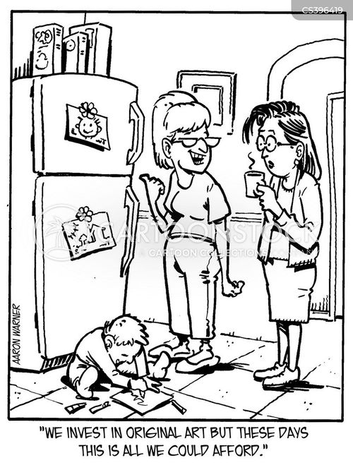 Childish Artwork Cartoons and Comics - funny pictures from CartoonStock