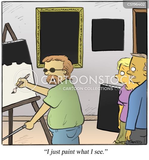 Visual Attention Cartoons and Comics - funny pictures from CartoonStock