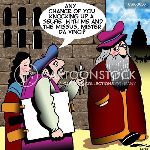 Famous Painters Cartoons and Comics - funny pictures from CartoonStock