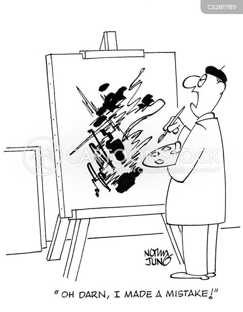 Paintbrush Cartoons and Comics - funny pictures from CartoonStock