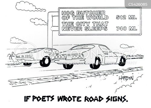Road Less Travelled Cartoons and Comics - funny pictures from CartoonStock