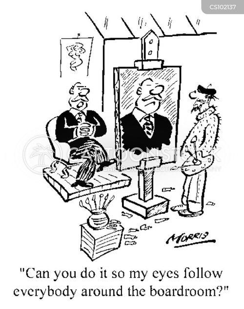 Scary Stare Cartoons and Comics - funny pictures from CartoonStock