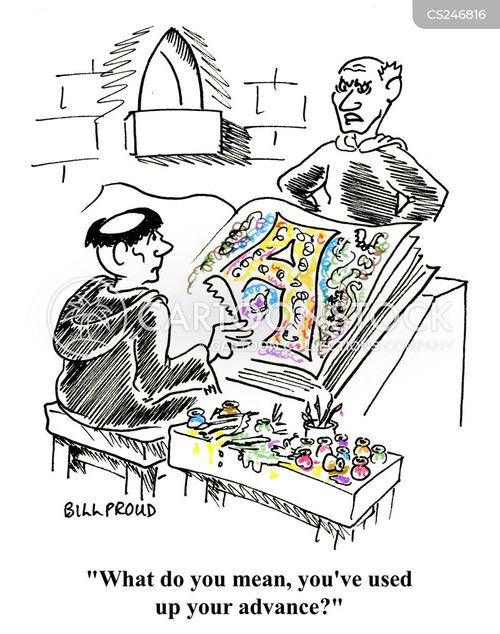 Holy Scribe Cartoons and Comics - funny pictures from CartoonStock