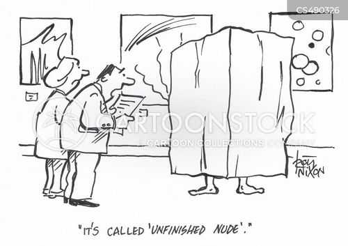 Unfinished Art Cartoons and Comics - funny pictures from CartoonStock