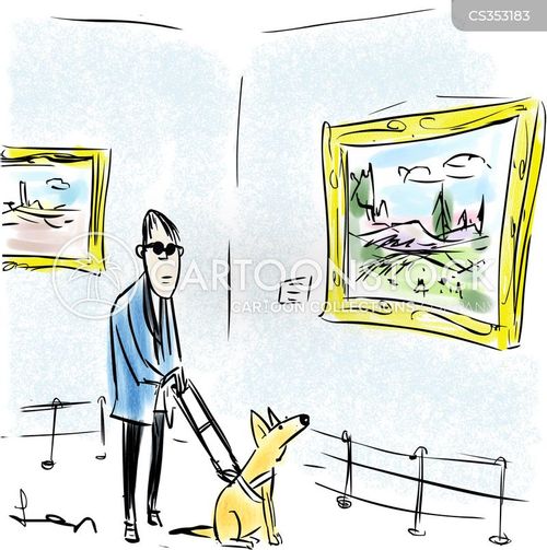 Helper Dogs Cartoons and Comics - funny pictures from CartoonStock