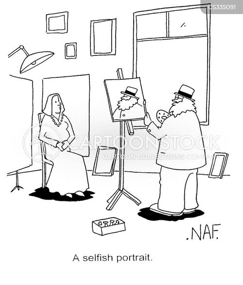 Selfish Cartoons and Comics - funny pictures from CartoonStock