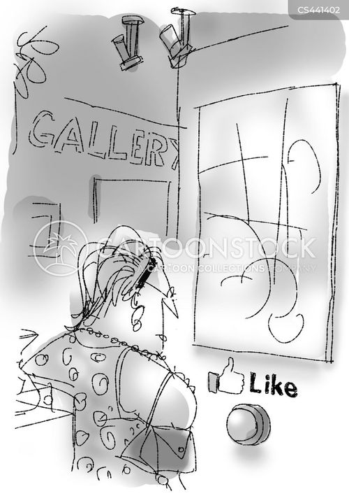 Like Buttons Cartoons and Comics - funny pictures from CartoonStock