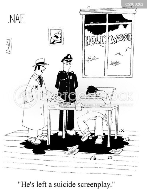 Screenplay Cartoons and Comics - funny pictures from CartoonStock