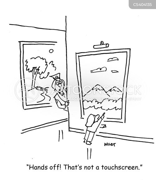 Touch Screen Cartoons and Comics - funny pictures from CartoonStock