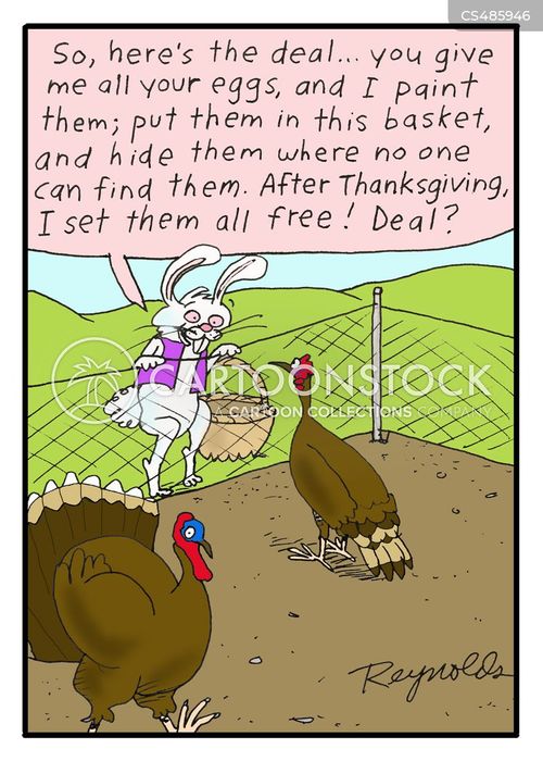 Turkey Farming Cartoons and Comics - funny pictures from CartoonStock