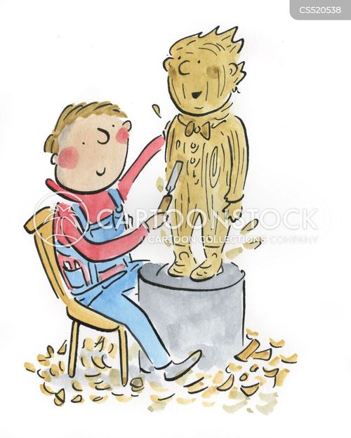 Chiselling Cartoons and Comics - funny pictures from CartoonStock