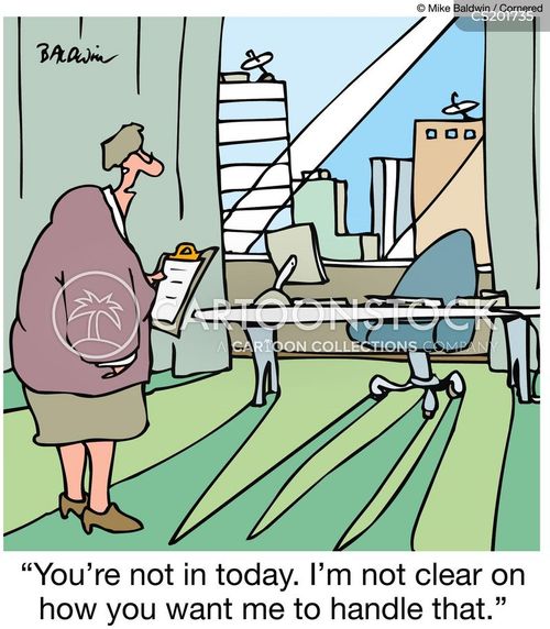 Absent Cartoons and Comics - funny pictures from CartoonStock