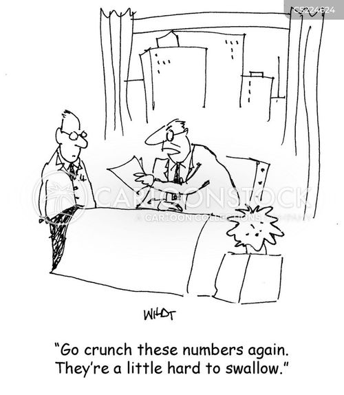 Number Crunching Clip Art