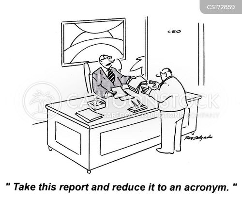 Report Writing Cartoons and Comics - funny pictures from CartoonStock