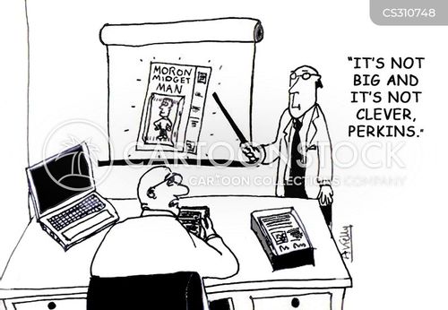 Not Big Or Clever Cartoons and Comics - funny pictures from CartoonStock