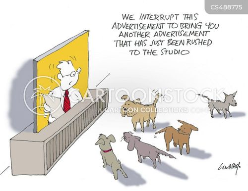 Commercial Break Cartoons and Comics - funny pictures from CartoonStock