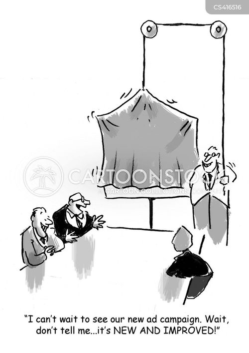 Advertising Strategy Cartoons and Comics - funny pictures from CartoonStock