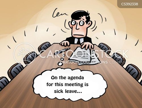 Sick Leave Cartoons and Comics - funny pictures from CartoonStock