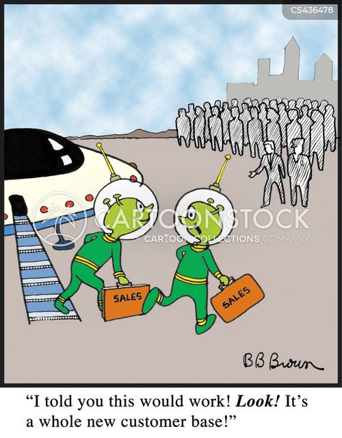 Salespeople Cartoons and Comics - funny pictures from CartoonStock