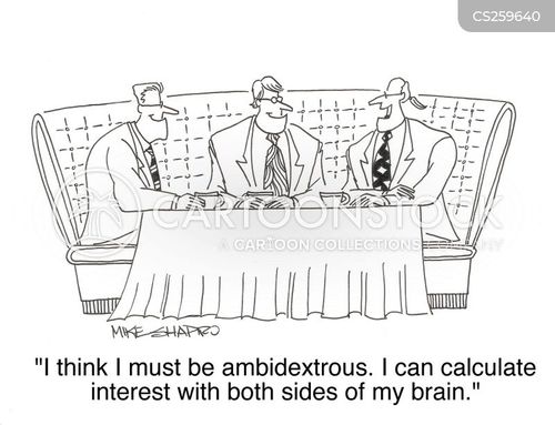 Ambidextrous Cartoons and Comics - funny pictures from CartoonStock