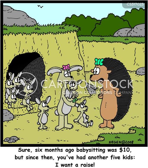 Babysitting Cartoons and Comics - funny pictures from CartoonStock