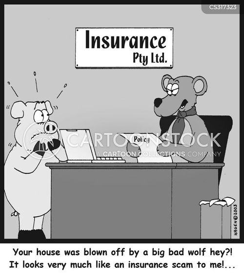 Insurance Scam Cartoons and Comics - funny pictures from CartoonStock