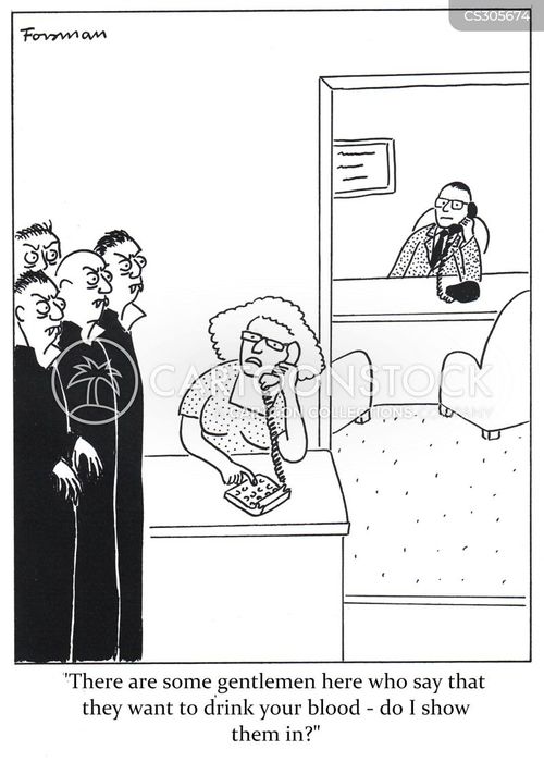 Drink Blood Cartoons and Comics - funny pictures from CartoonStock
