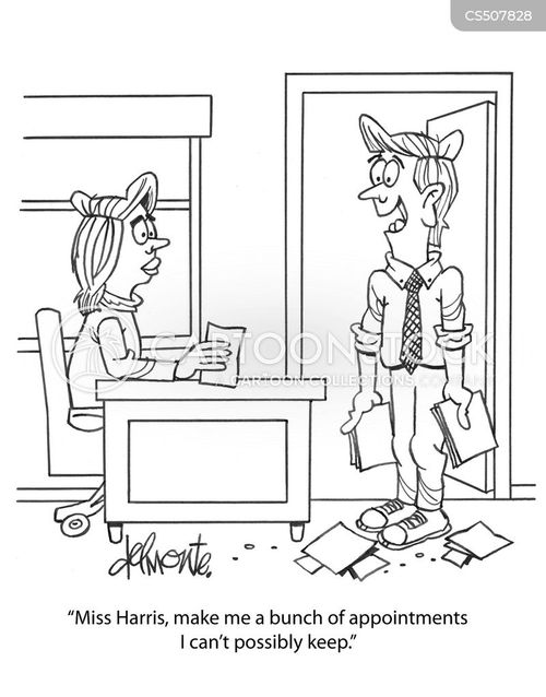 Hectic Schedules Cartoons and Comics - funny pictures from CartoonStock