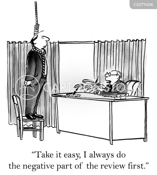 Employment Review Cartoons and Comics - funny pictures from CartoonStock