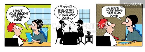Said And Done Cartoons and Comics - funny pictures from CartoonStock