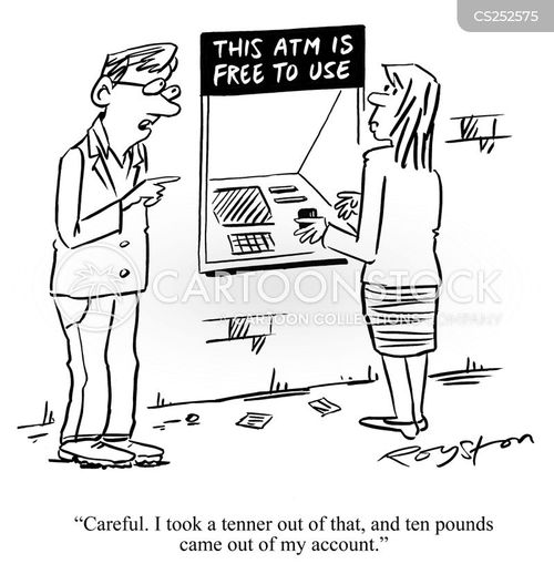 Automatic Teller Machine Cartoons and Comics - funny pictures from ...